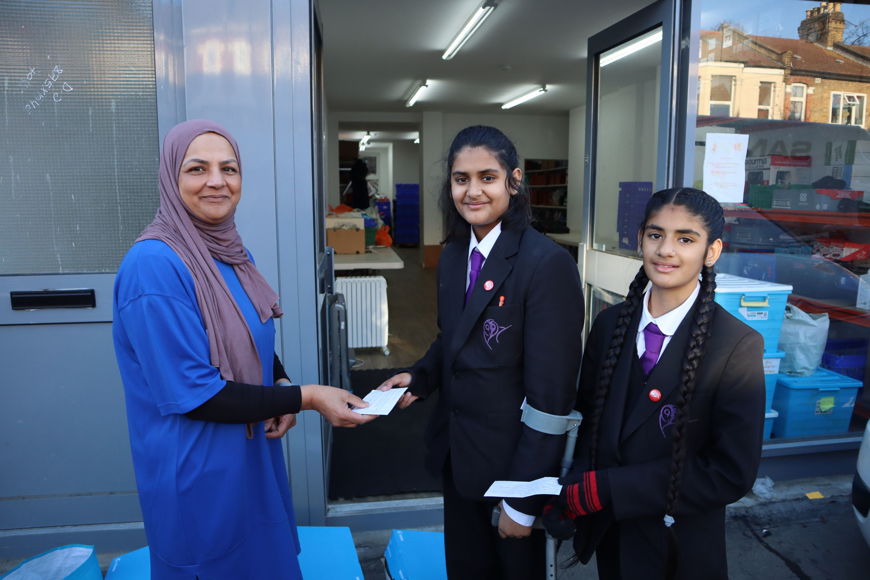 Stratford School Academy Students urge community to donate to Newham ...